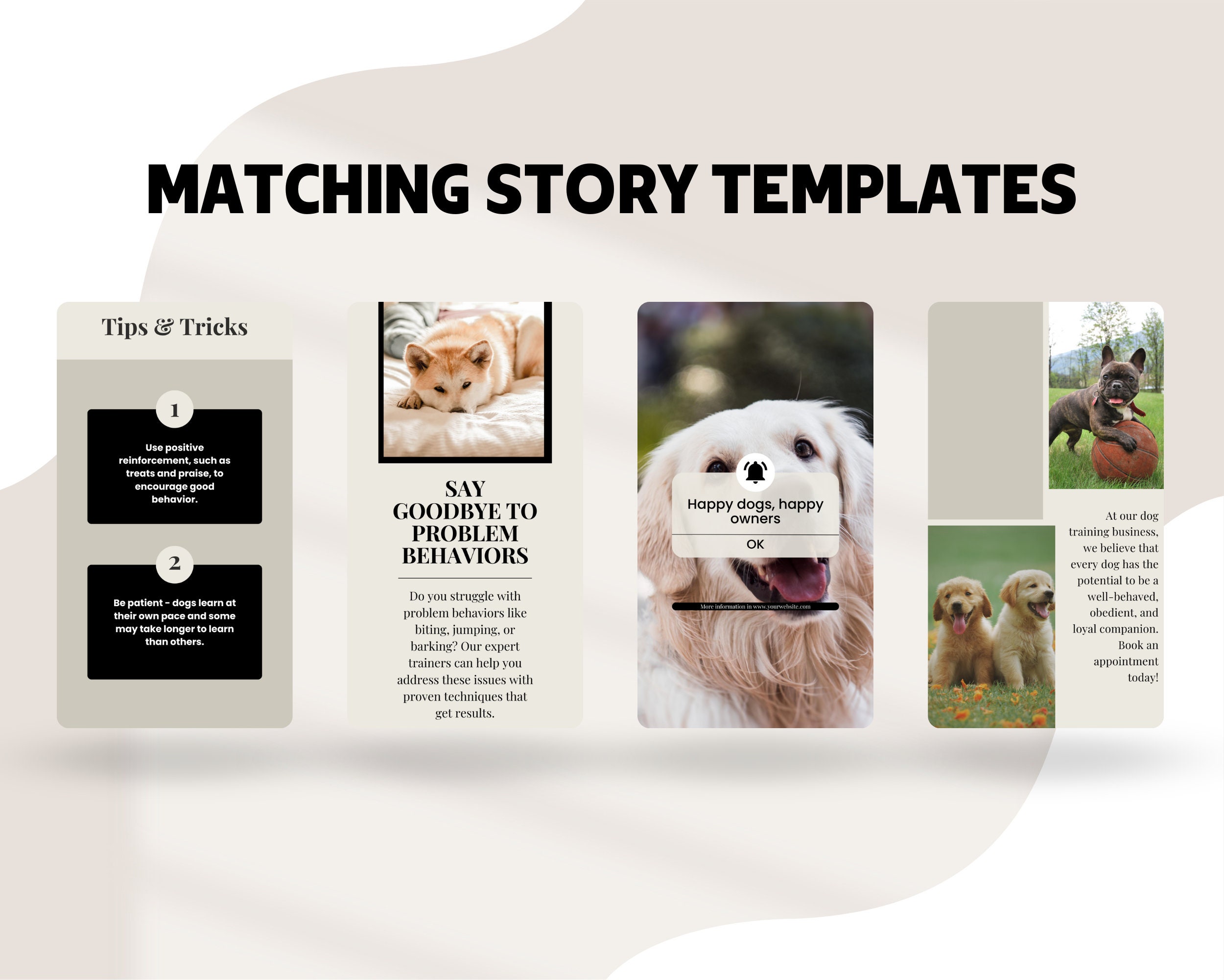 Editable Dog Training Business Template, Dog Training Instagram Post ...
