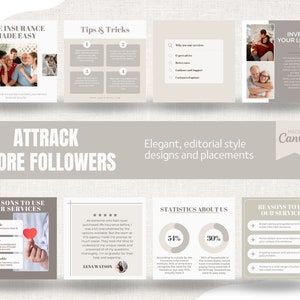 Life Insurance Instagram Post Template, Social Media Marketing Template ...