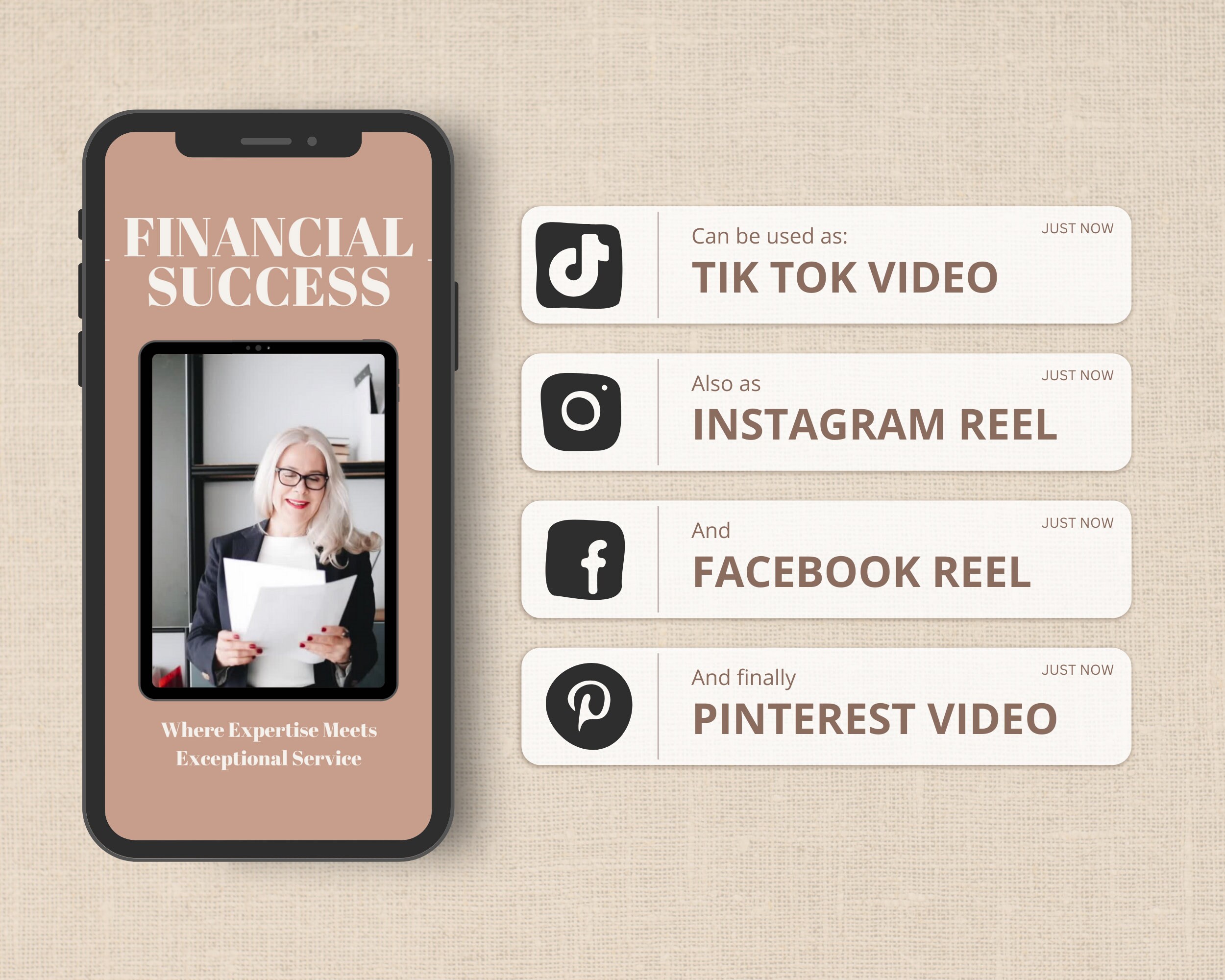 Tax Preparer Instagram Reels & Tiktok Videos: Tax Prep Editable Social ...