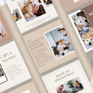 Dog Training Instagram Post Template, Social Media Posts for Dog ...