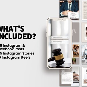 Lawyer Marketing, Editable Social Media Templates for Law Firm ...