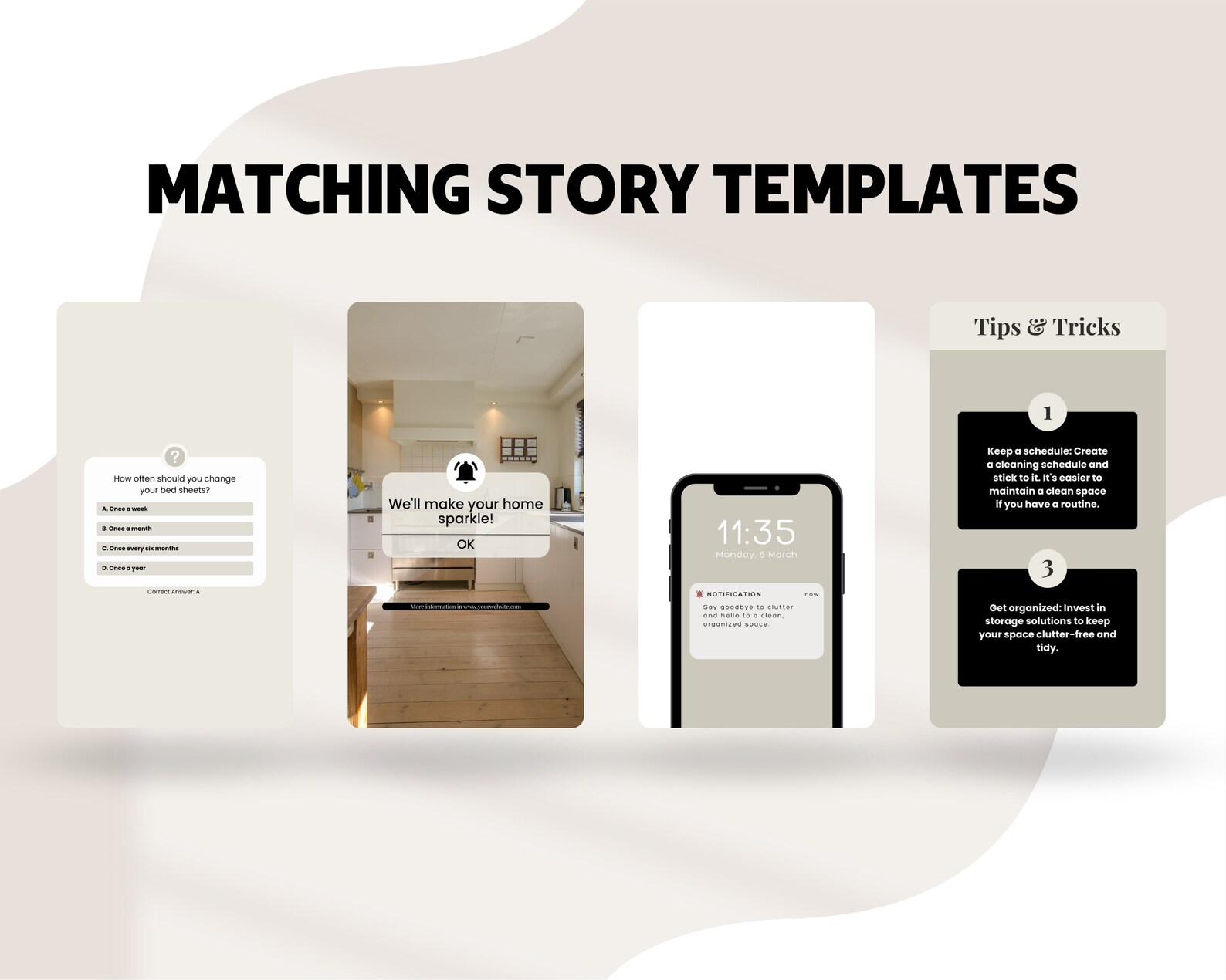 Editable Cleaning Business Instagram, Canva Social Media Posts ...