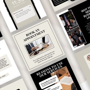 Lawyer Instagram Post Template, Social Media Marketing Template for Law ...
