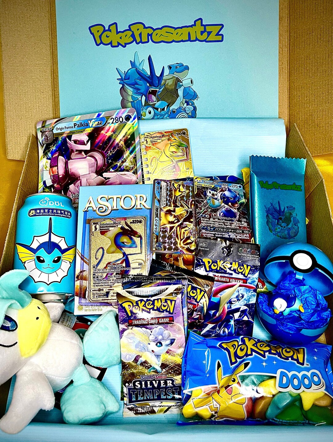 Pokemon Mystery Box Gift Water Theme - Etsy