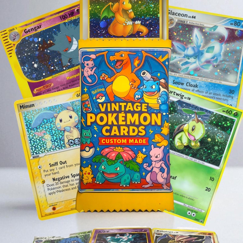 Pokenots Cards - Etsy UK