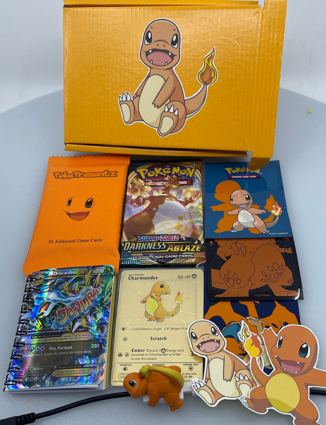 Pokemon Gift Box Mini Charmander / Fire Edition - Etsy UK