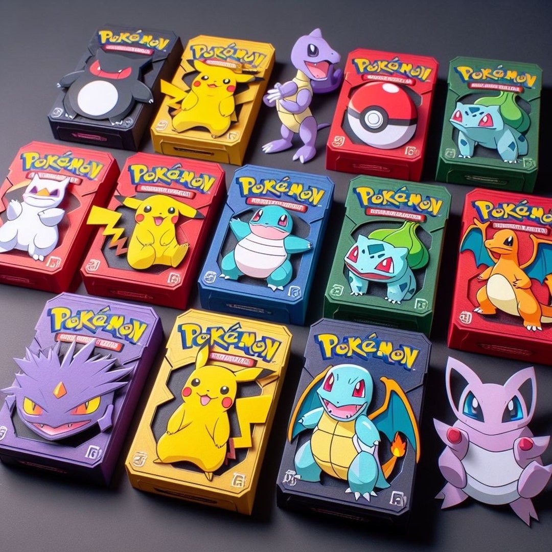Pokepresentz Pokemon TCG Custom Pack Gift - Etsy