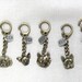 Brass Dog Key Chain/ Dog Owner Key Chain, Dog Breed Key Chain / Gift ...