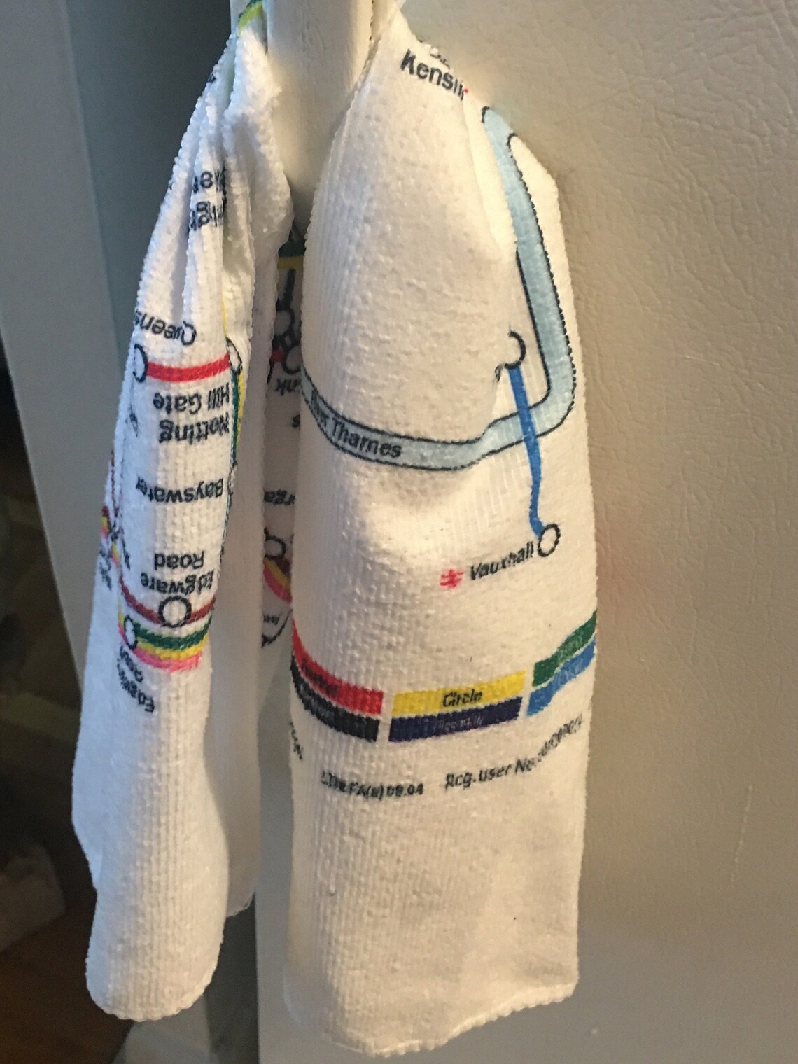 Tube Map Tea Towel / 2 Pieces - Etsy