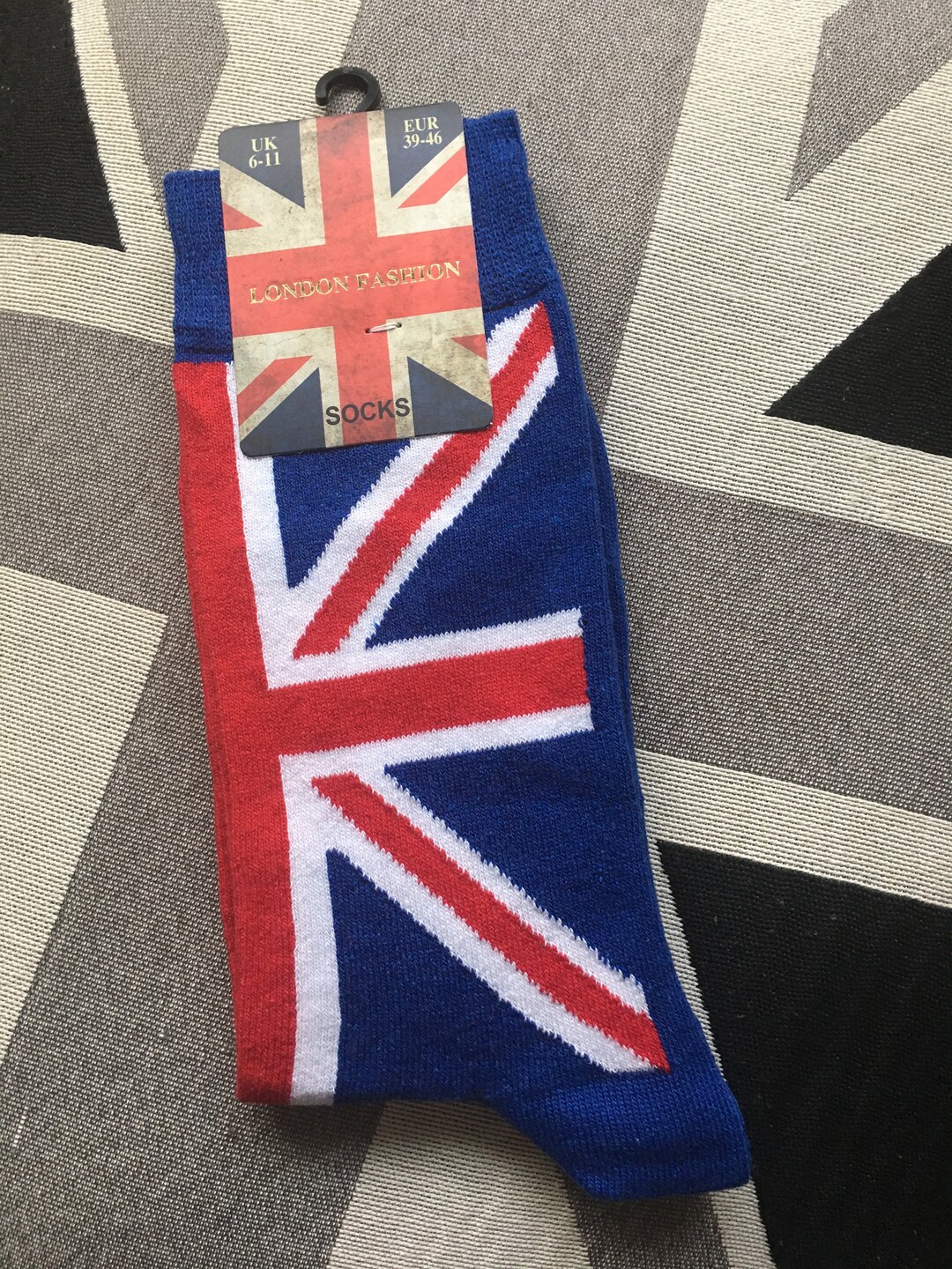 Union Jack Socks and Trainers , They Come in 3 Colour Ways WHITE, BLUE ...