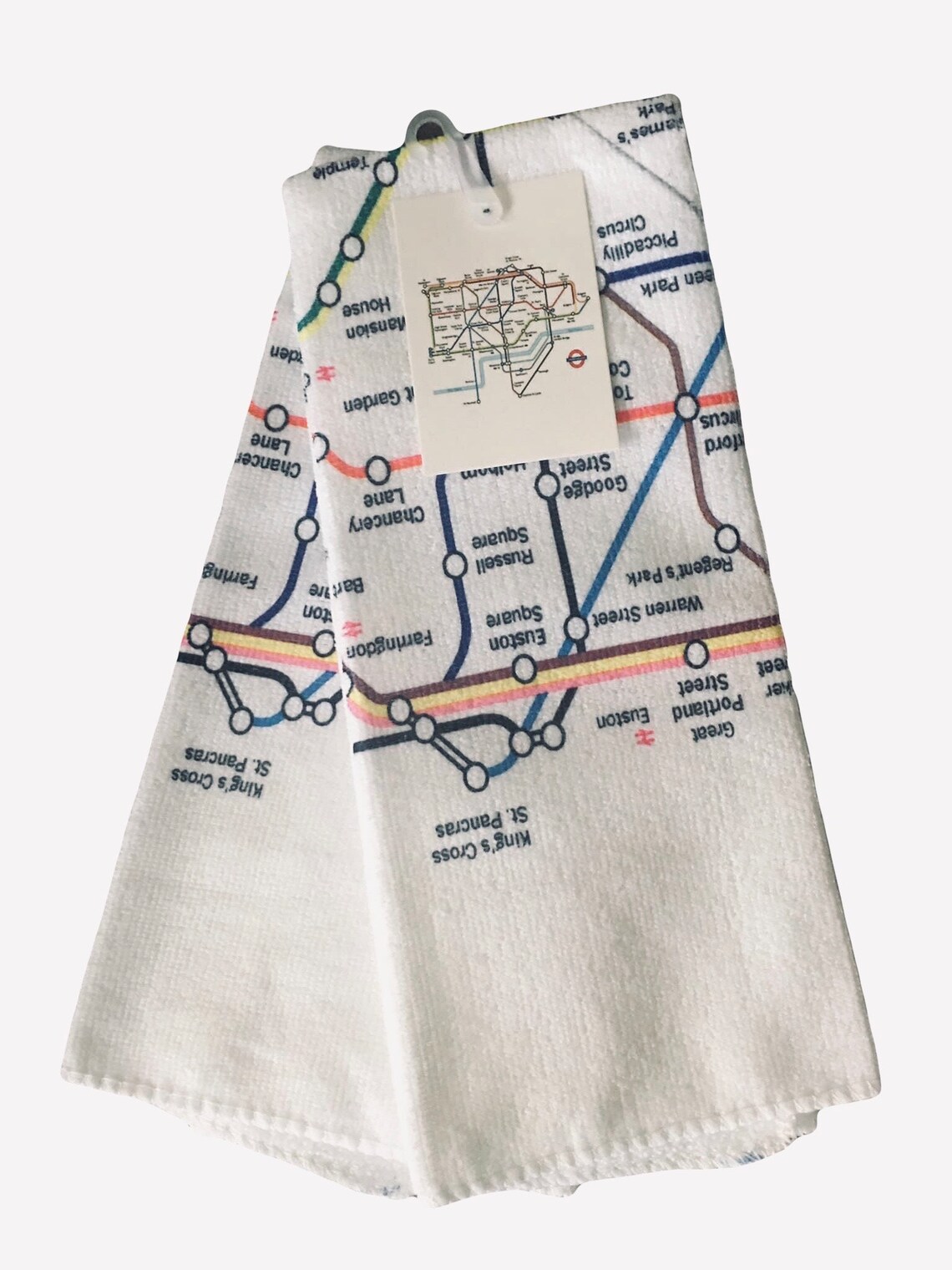 Tube Map Tea Towel / 2 Pieces - Etsy
