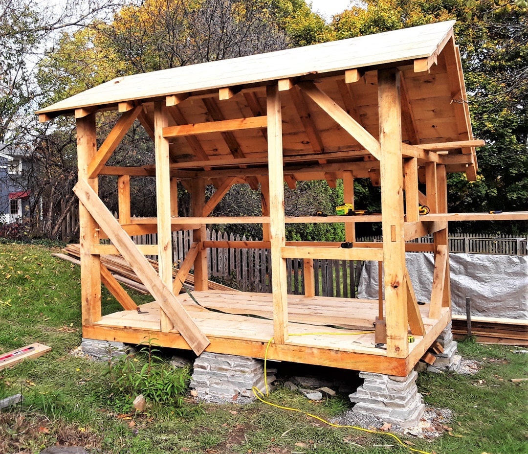 Timber Frame Building Kit - Etsy