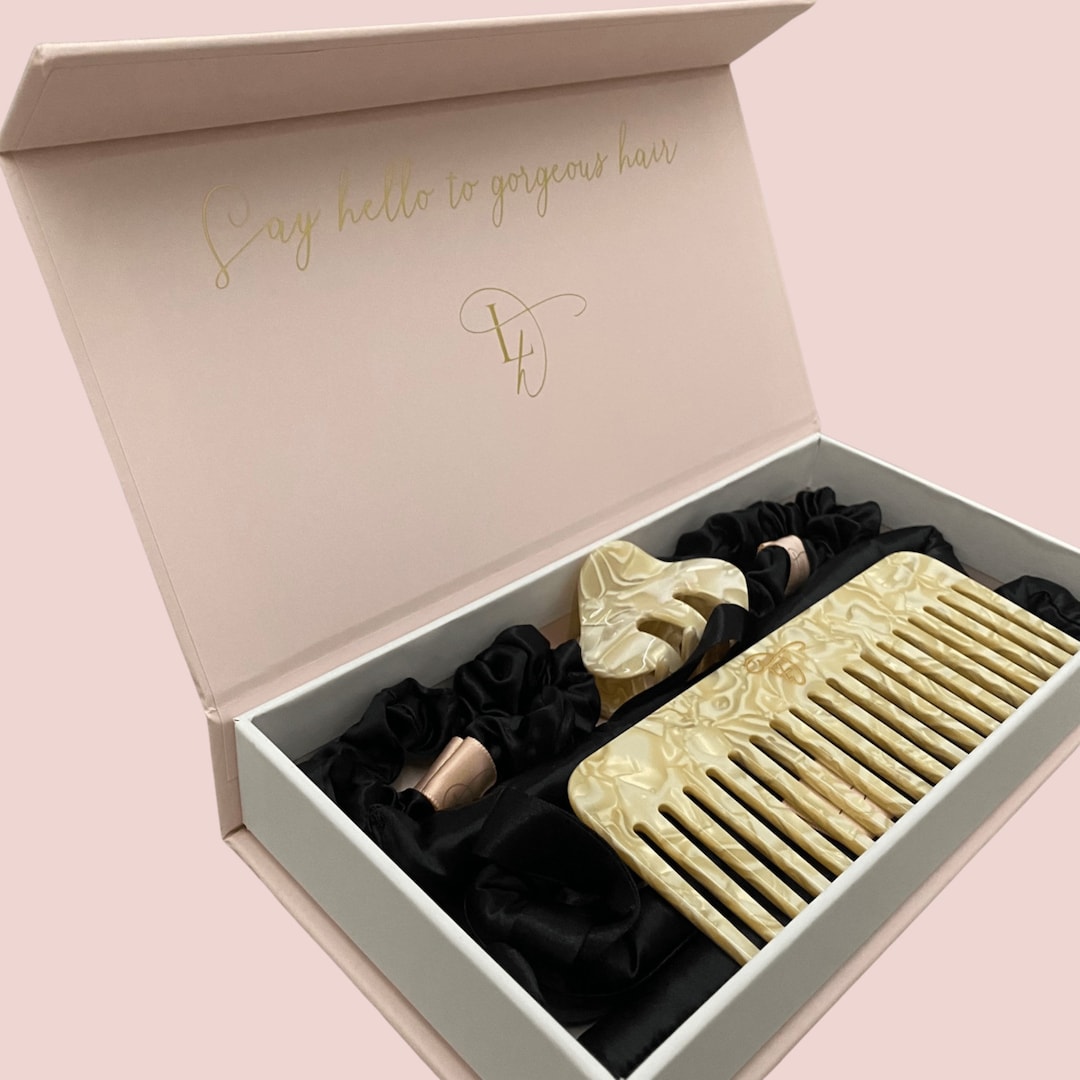 MICRO Black Heatless Curl Kit | Tight Heatless Curls | Fine Hair Curls ...