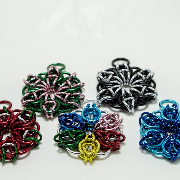 Chainmail Pendant - Etsy