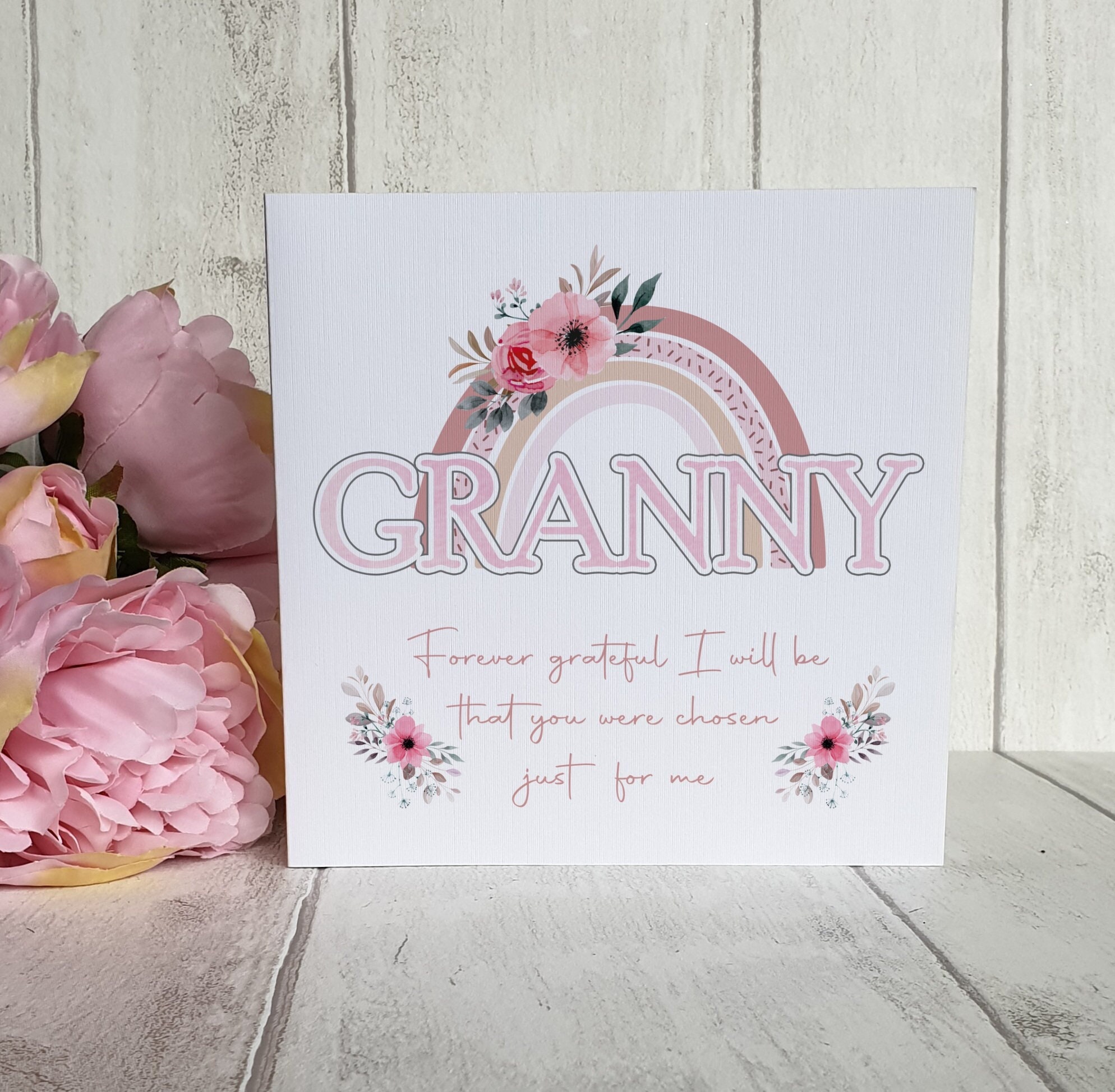 Grandmother Mothers Day Card, Grandmothers Day Card, Grandmother ...