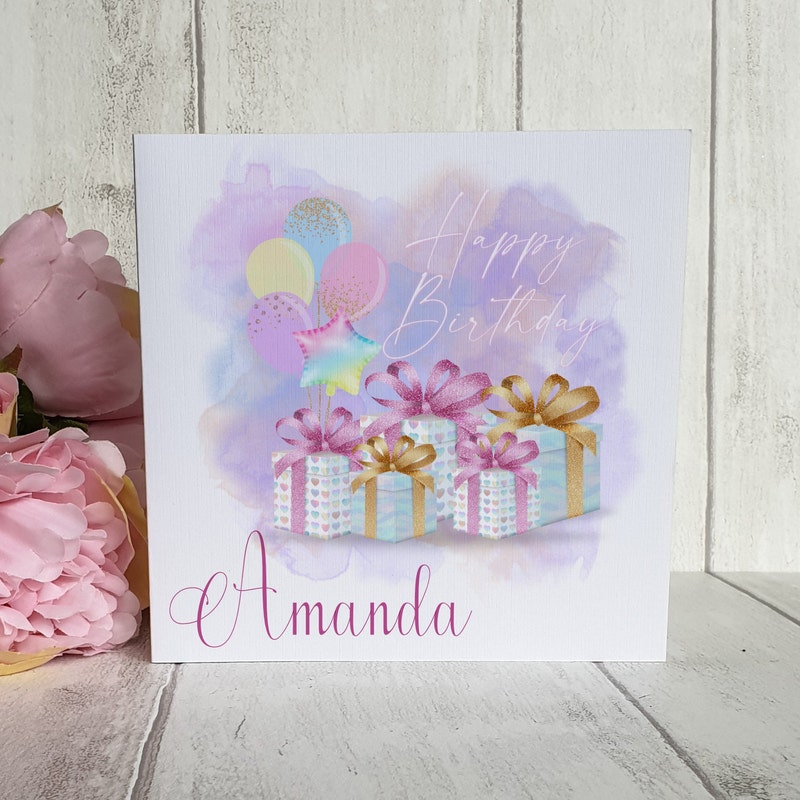 Female Birthday Card - Etsy UK
