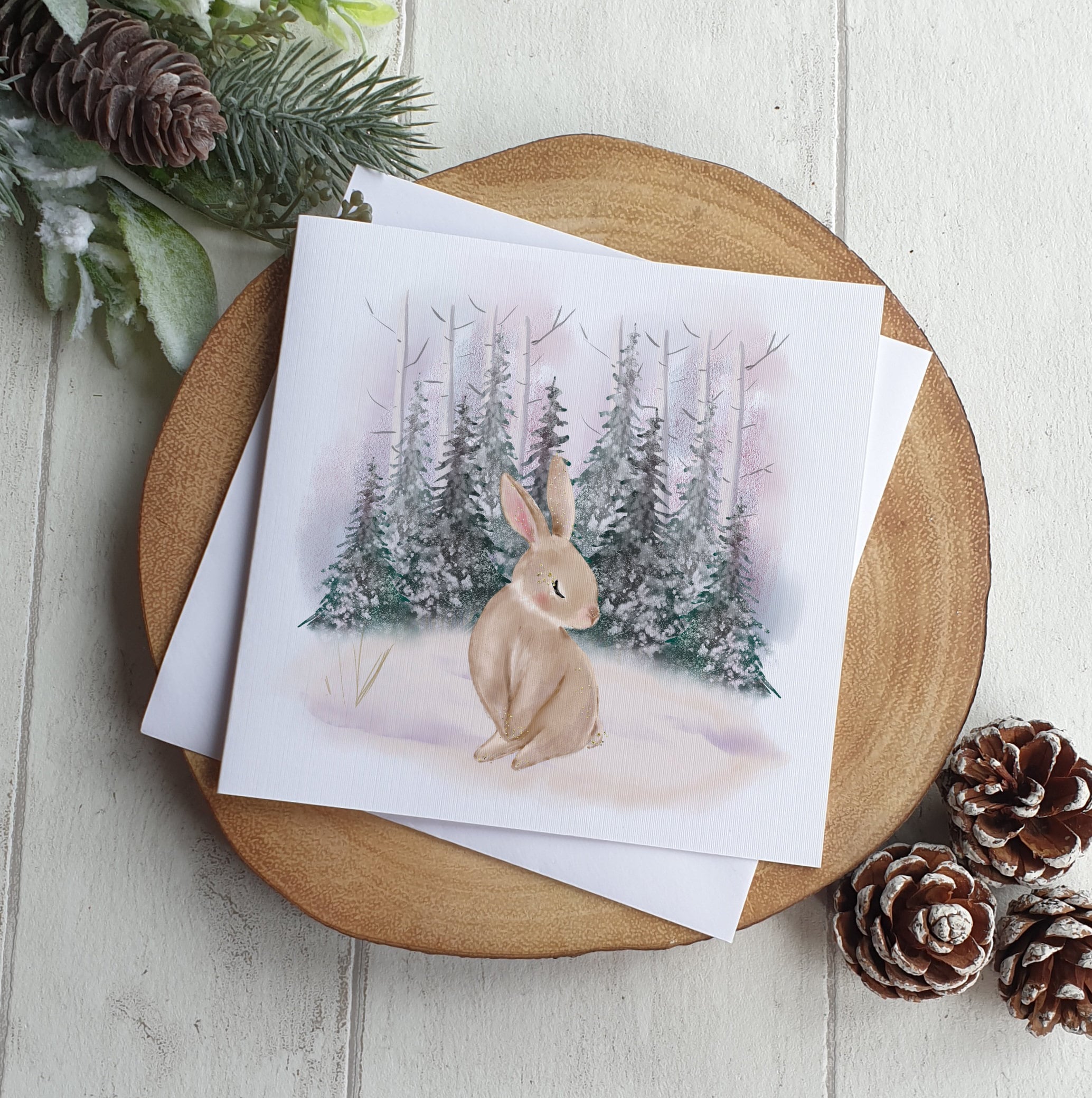 Nature Christmas Cards Pack of 4 British Wildlife Christmas - Etsy