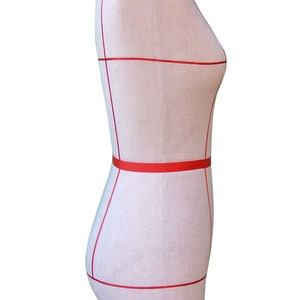 Female Display Dress Form Dressmakers Mannequin 'anne' Size 6 and Size ...