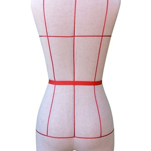 Female Display Dress Form Dressmakers Mannequin 'anne' Size 6 and Size ...