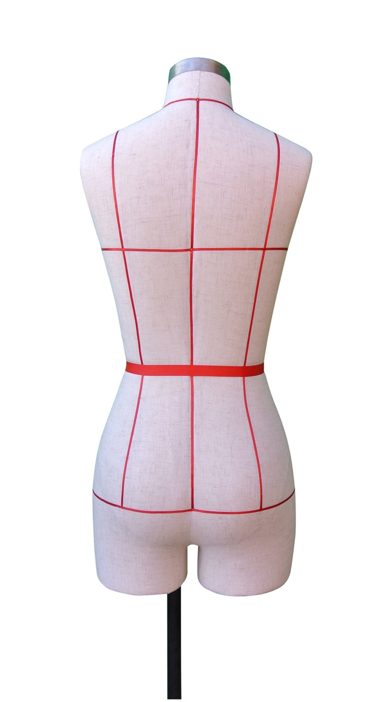 Female Display Dress Form Dressmakers Mannequin 'anne' Size 6 and Size ...