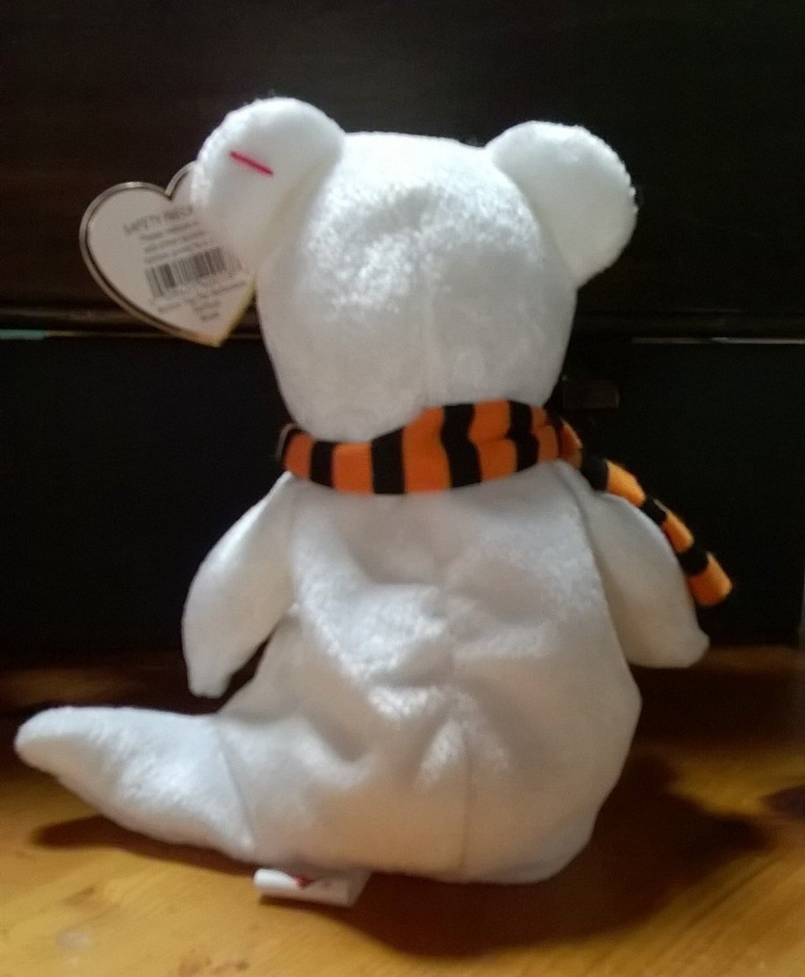 TY Beanie Babies Baby Shivers the Ghost Bear Vintage Retired | Etsy