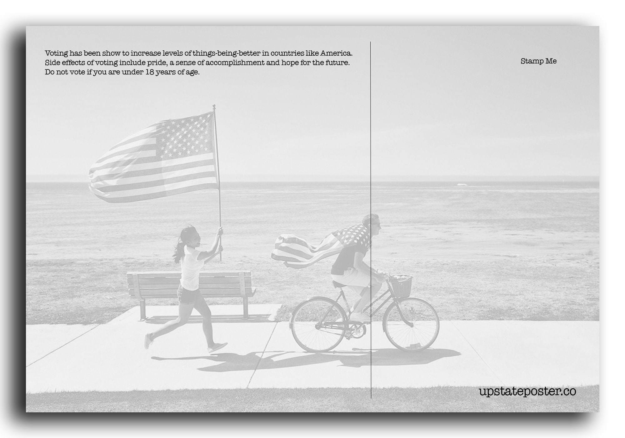 Voter Postcards - "talk to Your Doctor About Voting" (packs of 50 & 100 ...