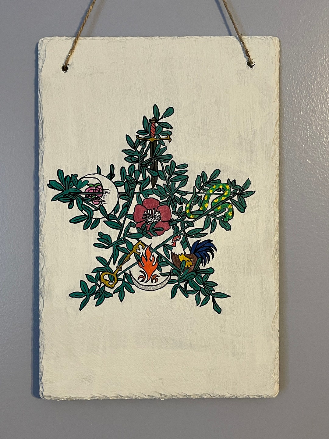 Cimaruta Pentagram - Etsy