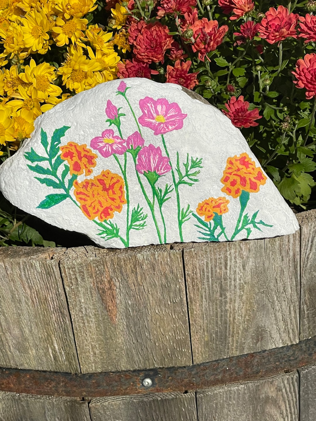 October Birth Flower: Marigold and Cosmos - Etsy