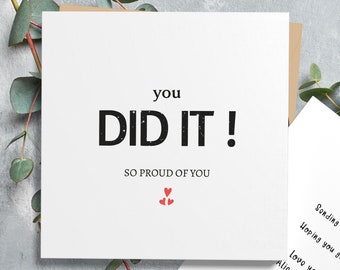 Shabash Well Done Card, Congratulations, You Did It, New Job ...