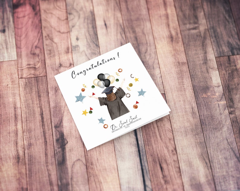 Personalized Doctor Graduation Card Medical Student - Etsy
