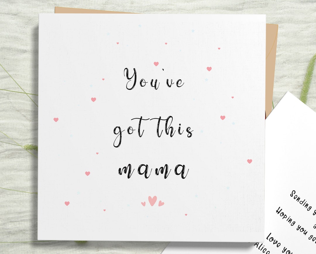New Mum Pregnancy Card, Baby Shower Gift, You've Got This Card for ...