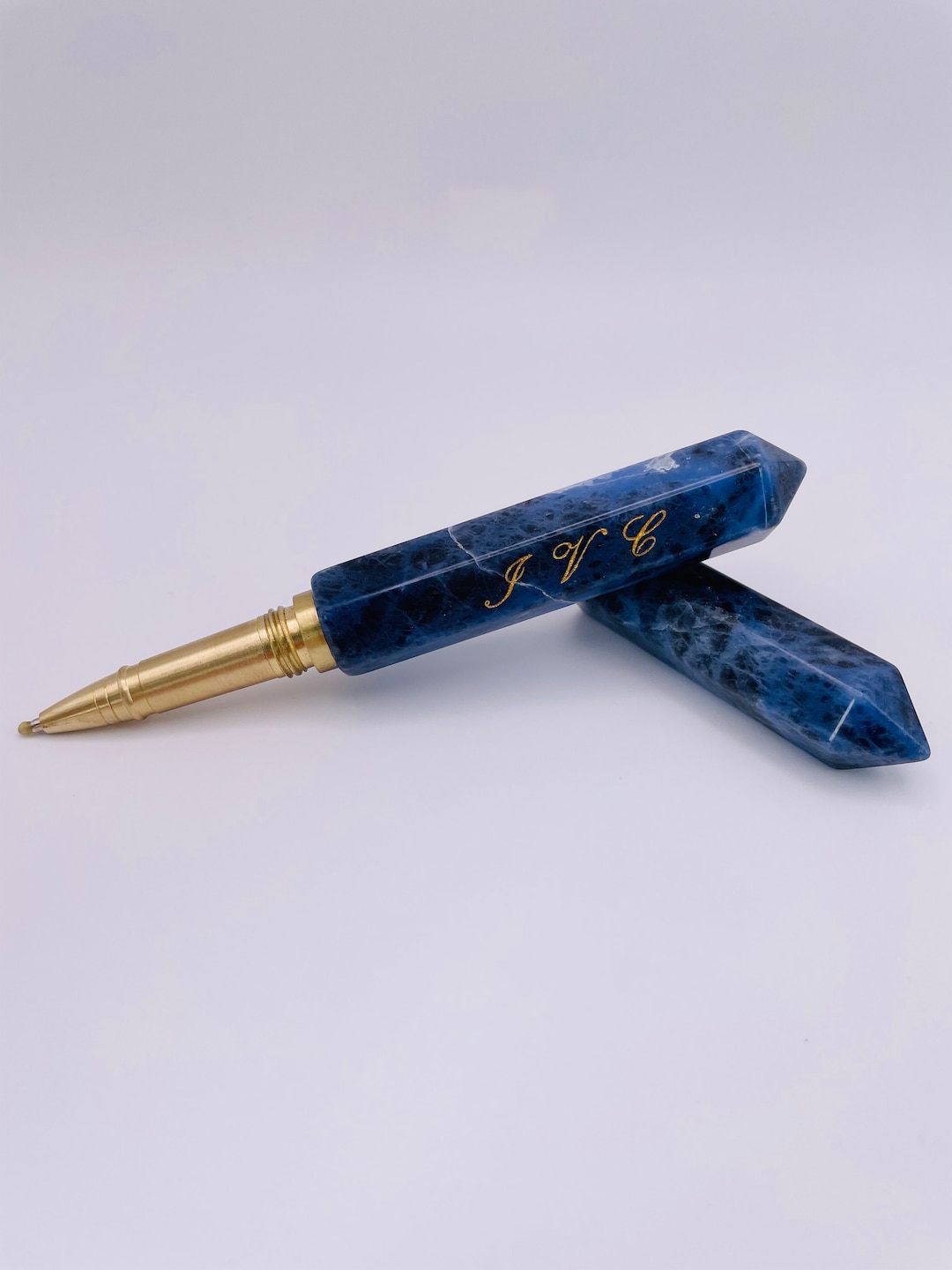 Manifestation Crystal Pens Sodalite Pen Natural Crystal - Etsy