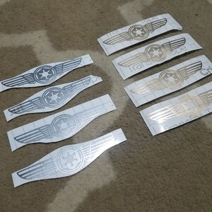 Imperial Starfighter Pilot Wings (vinyl Decal) - Etsy