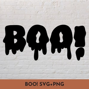 Boo! SVG + PNG // Icons, Print and Stickers // SVG Cut File for Cricut ...