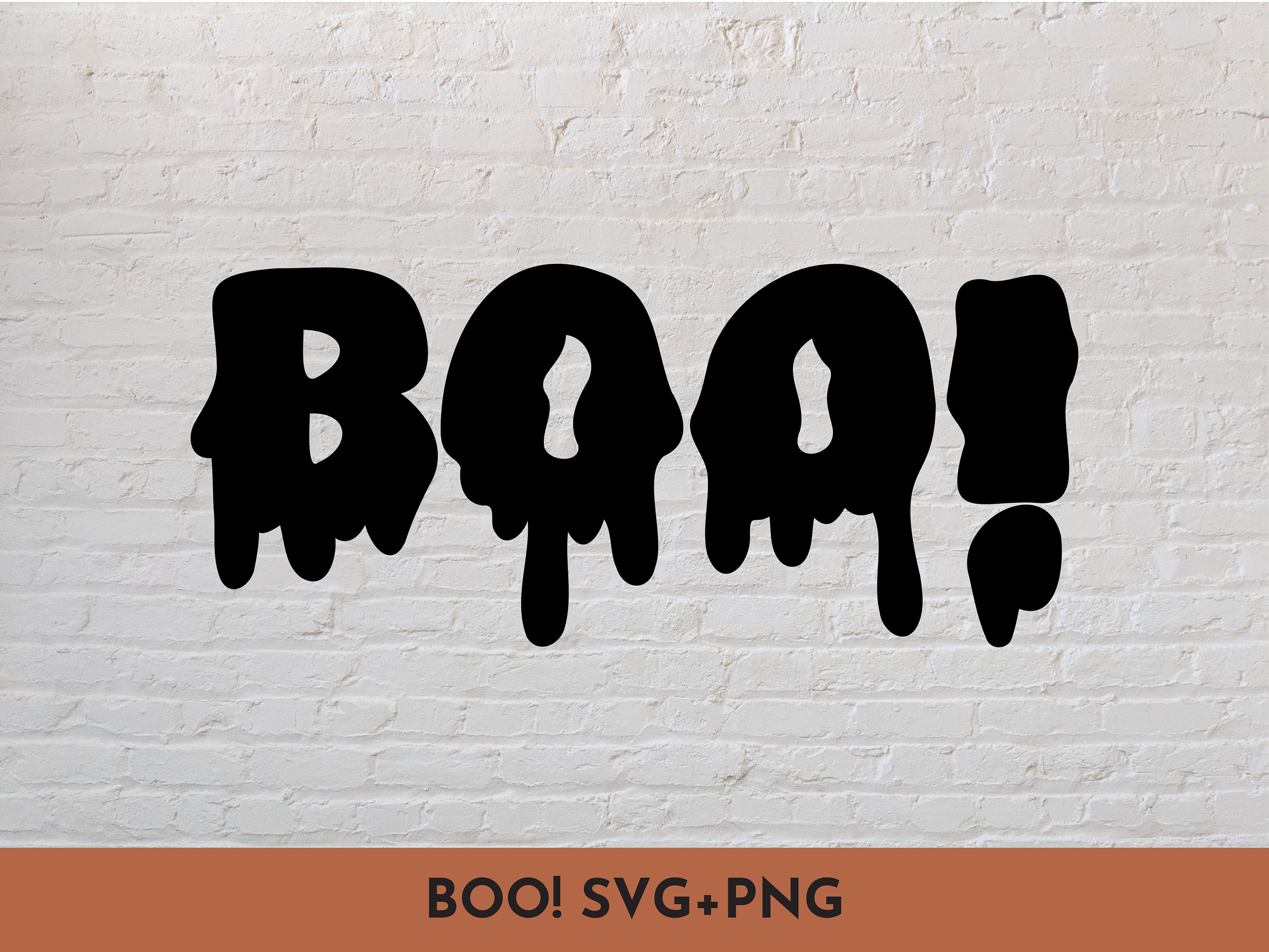 Boo SVG PNG // Icons, Print and Stickers // SVG Cut File for Cricut ...