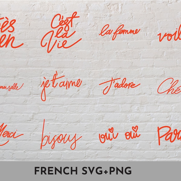French Words - Etsy