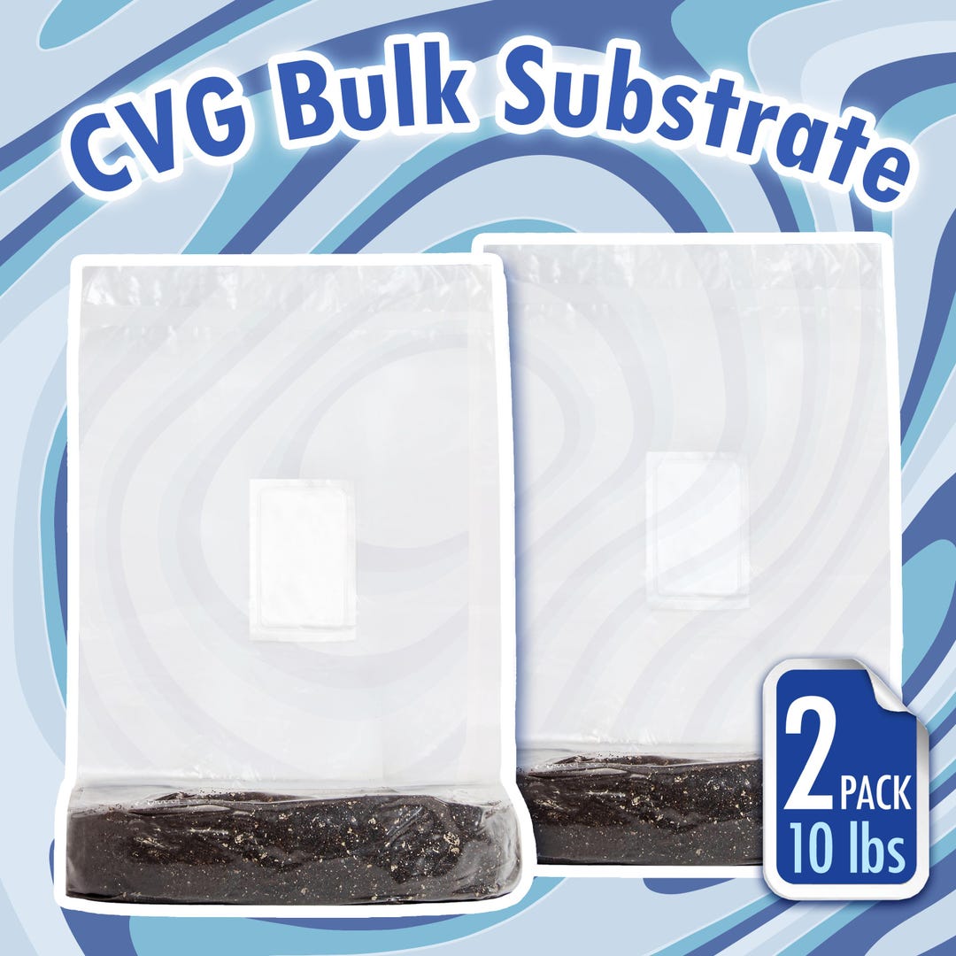 10 Lb. Pasteurized Coco Coir Mushroom Substrate Bag With Vermiculite ...