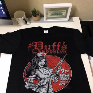 TYPE O NEGATIVE Duff's Brooklyn T Shirt 9th Annual Blood Drive - Etsy