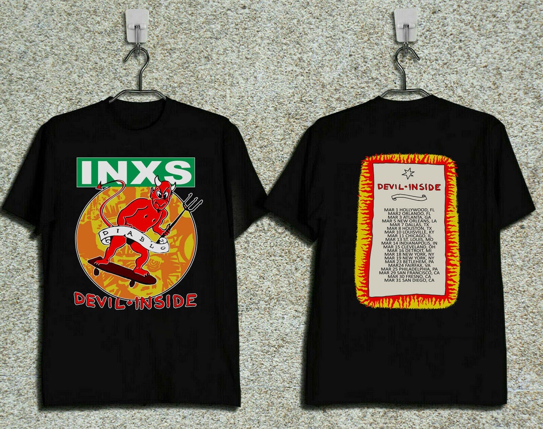 Vintage INXS Devil Inside US Tour 1988 Rock New Popular - Etsy