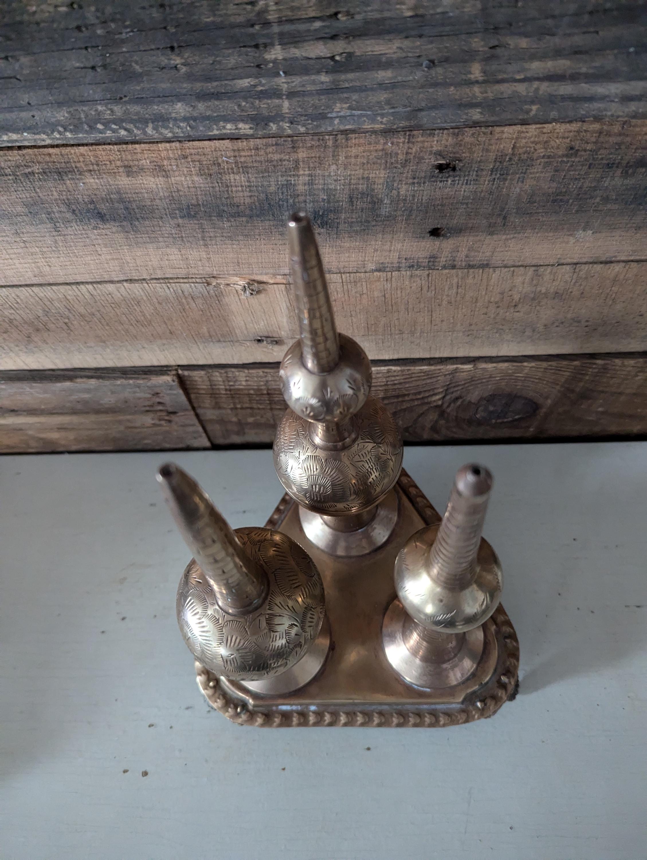 Kuwait Towers Vintage Brass Decor - Etsy