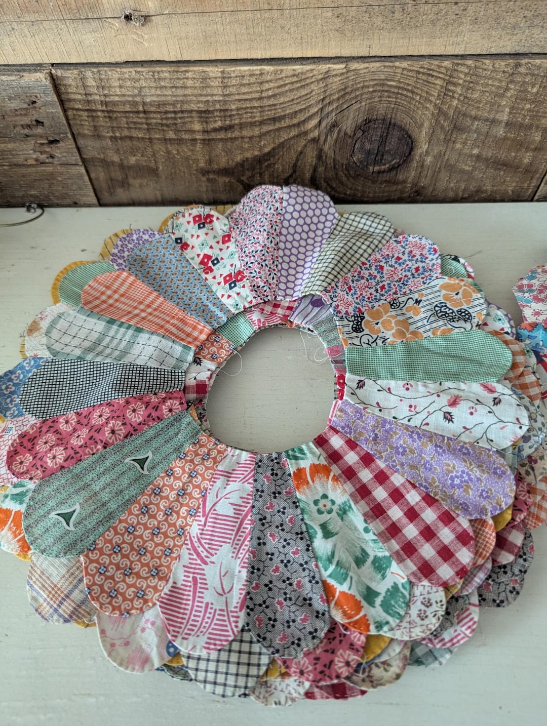 Vintage 1930s Dresden Plate Blocks 12 Inch Quilt Blocks Set of 17 - Etsy