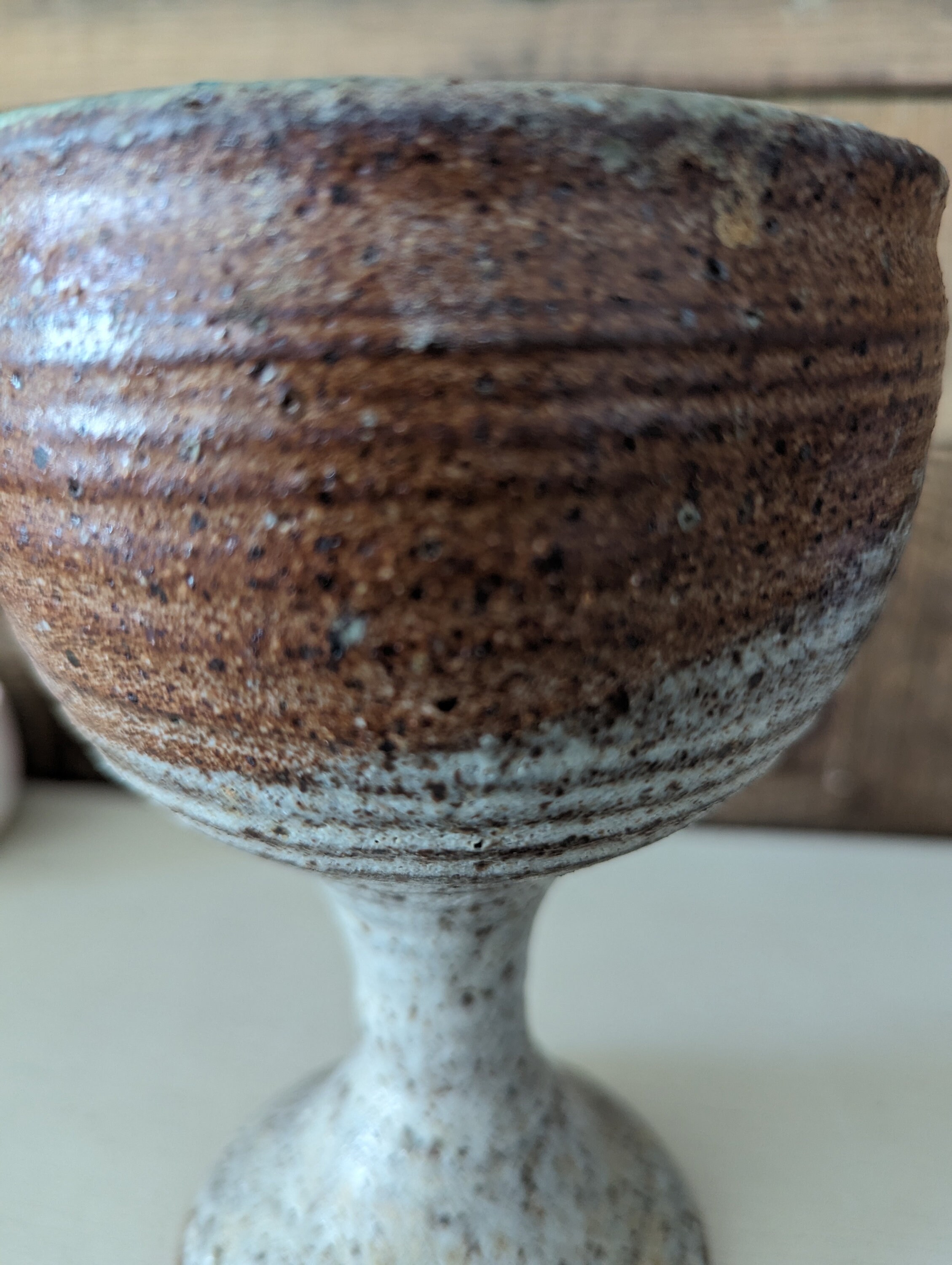 Handmade Pottery Goblet Ceramic Wine Glass Stoneware Cup - Etsy