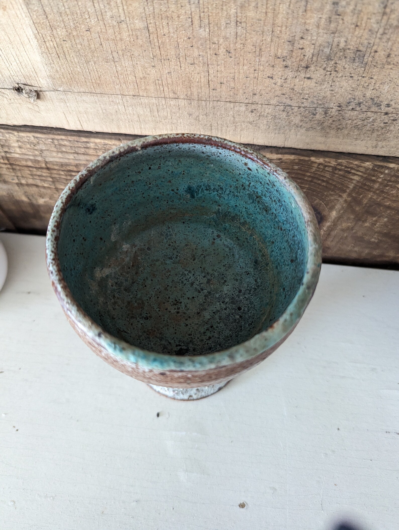 Handmade Pottery Goblet Ceramic Wine Glass Stoneware Cup - Etsy