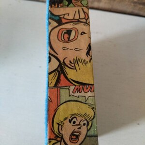 Vintage Comic Collage Archie Comics Art Wood Block Home Decor - Etsy
