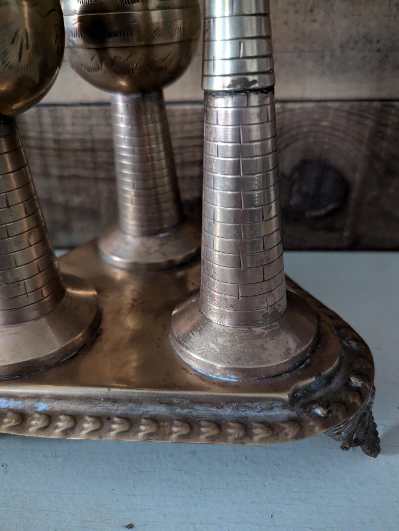 Kuwait Towers Vintage Brass Decor - Etsy