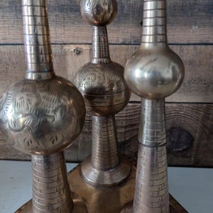 Kuwait Towers Vintage Brass Decor - Etsy