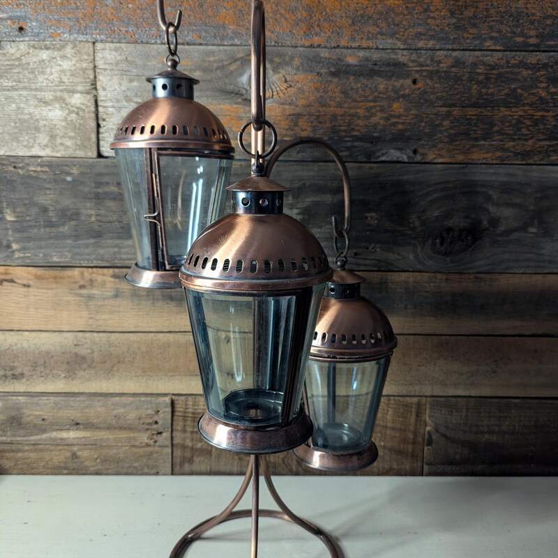 Copper Lantern - Etsy