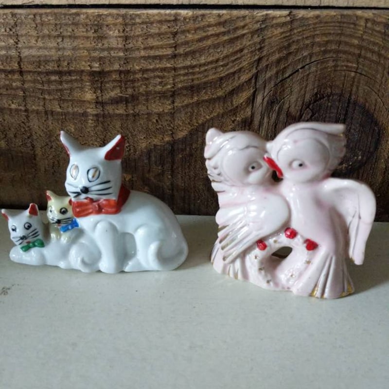 Japanese Cat Figures - Etsy
