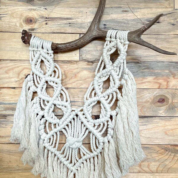 Deer Antler Macrame - Etsy