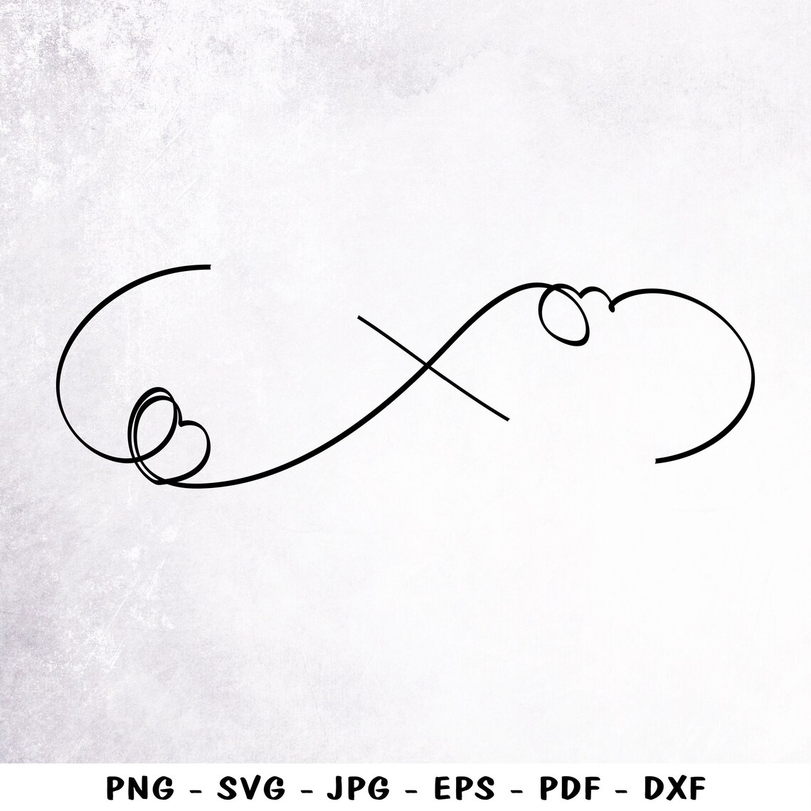 Infinity Symbol Svg Open Infinity Pattern Infinity With Your | Etsy